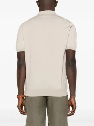 Kiton Mens Knitted Polo Shirt Ss25 M