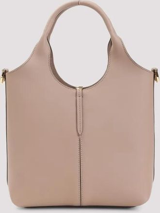 Tod's Tods Hobo Bags - Structured Leather Shoulder Bag - Gr. unisize - in Rosa - f&uuml;r Damen