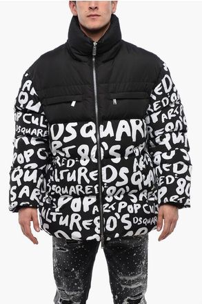 Dsquared2 Quilted Puffer POP 80 With Lettering size 50