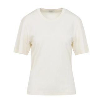 Christophe Lemaire Ripp-T-Shirt - - Tops - Damen - Beige - M