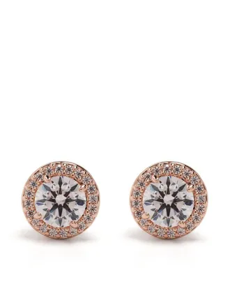 Swarovski puces doreilles Constella serties de cristaux - Rose
