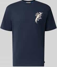 Scotch & Soda Oversized T-Shirt mit Logo-Stitching