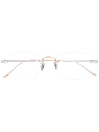 Cartier lunettes de vue &agrave; monture fine - Argent
