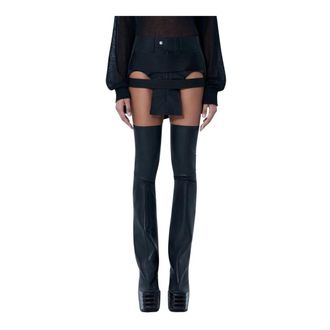Rick Owens Temple Mini Rock - - Knitwear - Damen - Schwarzk - M