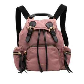 Burberry Pre-owned Sac &agrave; dos en nylon - Femme - Pre-owned - Rose - Taille: ONE Size