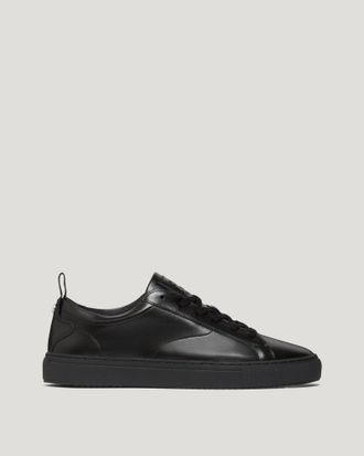 Belstaff Baskets Fleming Pour Homme Cuir Nappa Noir Eu 40