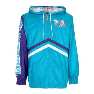 Mitchell & Ness NBA Hardwood Classics Windbreaker Blaue Jacke - - Sport - Herren - Blau - S