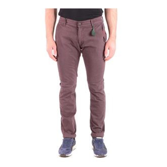 Daniele Alessandrini Stilvolle Slim-Fit Hose - - Trousers - Herren - Braun - W32