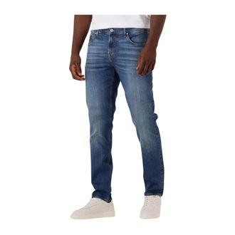 7 For All Mankind Slimmy Tapered Herren Jeans - - Jeans - Herren - Blau - W32