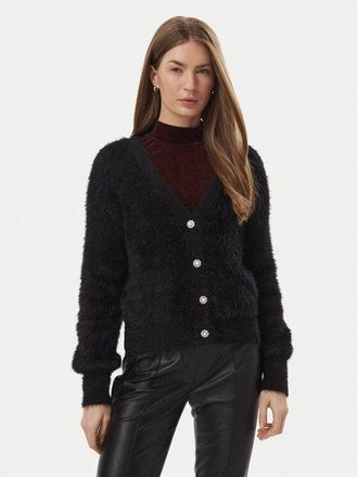Guess Strickjacke W6BR26 Z1408 Schwarz Regular Fit