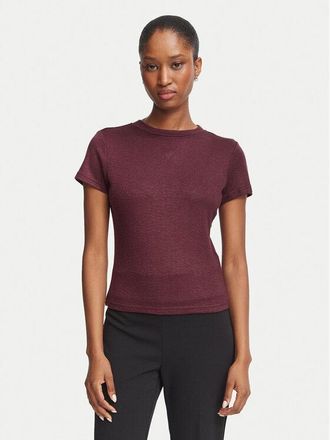 Guess T-Shirt W5BP07 KCGM2 Dunkelrot Regular Fit