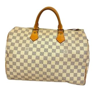 Louis Vuitton Sac Speedy 35 Pre-owned - Femme - Pre-owned - Blanc - Taille: ONE Size