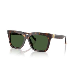 Versace Eckige Sonnenbrille - - Accessories - Damen - Braun - 55 MM