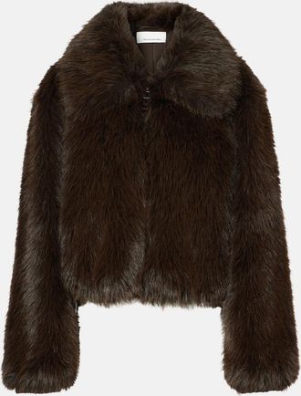 Frankie Shop Jacke Hope aus Faux Fur