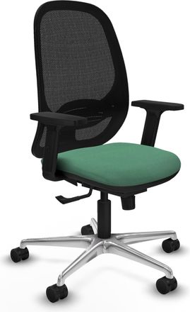 Piqueras y Crespo Cilanco Isomella Stuhl mit 2D-Armlehnen, h&ouml;henverstellbare Lendenwirbelst&uuml;tze. Ausgestattet mit 3 Positionen und Schneidschaum. Mit Rollen von 65 mm N