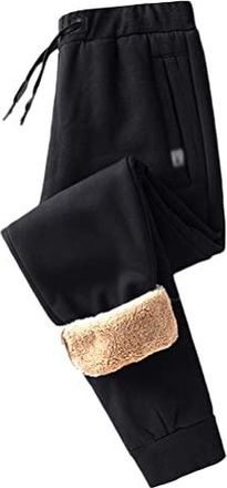 ORANDESIGNE Homme Pantalon de Jogging Surv&ecirc;tement Casual Pants Doublure Polaire Ultra Chaud Pantalon Sports Thermique Doubl&eacute;s en Polaire Sherpa Chaud Pantalon Hiv