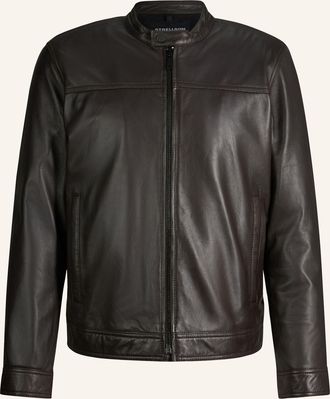 Strellson Lederjacke braun
