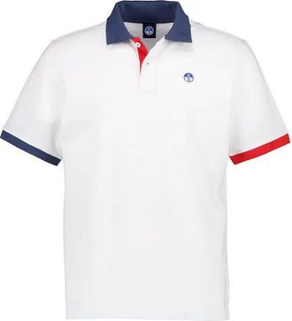 North Sails Herren Polo-Shirt weiß