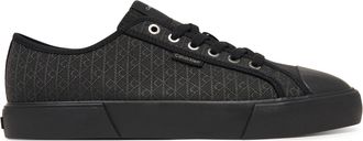 Calvin Klein Sneakers aus Stoff Calvin Klein Vulc Laceup Cv Aop HM0HM02122 Schwarz