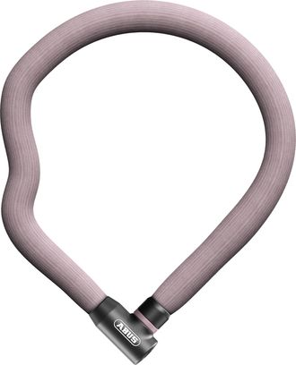ABUS Kettenschloss Goose Lock 4204K - biegsames, klapperfreies Fahrradschloss aus geh&auml;rtetem Stahl - 4 mm starke Stahlkette, 28 mm Gesamtdurchmesser - 110 