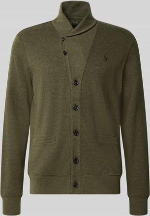 Polo Ralph Lauren Regular Fit Strickjacke aus Baumwoll-Mix
