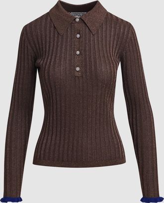 Essentiel Tee Shirt Karan Brun