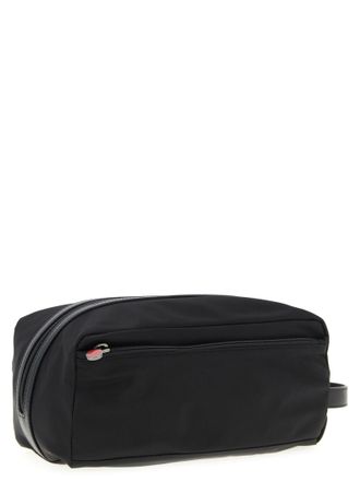 Kiton Nylon Clutch - Black