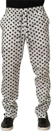 Dolce & Gabbana Homme, Pantalons, Multicolore, Taille: M Pantalon Chino