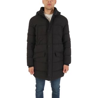 Karl Lagerfeld Homme, Manteaux, Noir, Taille: 5XL Parka &agrave; capuche