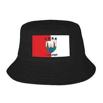 Generic Chapeau De Godet Drapeau du Comt&eacute; De Jyiu Cork en Irlande Dr&ocirc;le Seau Chapeau &Eacute;t&eacute; Respirant Bonnet De Soleil, pour De P&ecirc;che, La Randonn&eacute;e, Le Camping, 