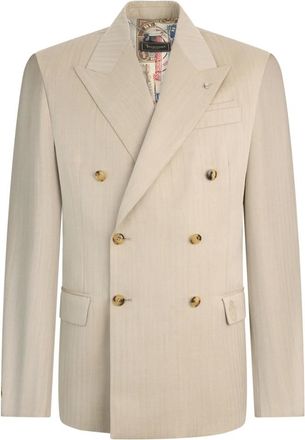 Billionaire Boys Club Homme, Vestes, Beige, Taille: 6XL Blazer crois&eacute; Dandy Fit