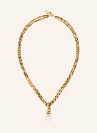 Edblad Edblad Halskette Swivel Pearl L gold