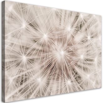 Feeby Bilder 120x80 cm Gebl&auml;se Natur Makro 1 tlg Modern Bild auf Leinwand Kunstdruck Wand Bild Wanddeko Design Wohnzimmer Jungezimmer Abstraktion Nahaufnahm