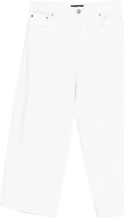 Ralph Lauren Saira Cropped Wide Jeans - - Jeans - Damen - Wei&szlig; - L
