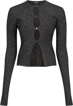 Amiri Cardigan &agrave; manches longues brillant