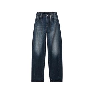 Alexander Wang Jean large - Femme - Jeans - Bleu - Taille: W26