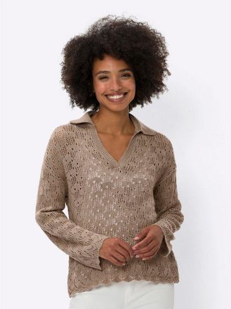 Heine Strickpullover Ajourpullover