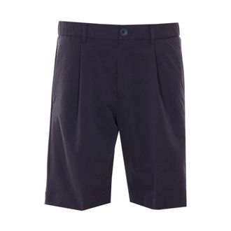 Herno Homme, Shorts, Bleu, Taille: XL Stretch Bermuda Shorts