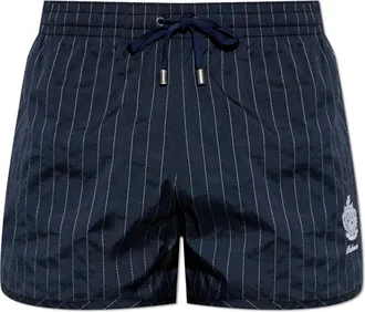 Balmain Homme, Maillots de bain, Bleu, Taille: XL Shorts de bain