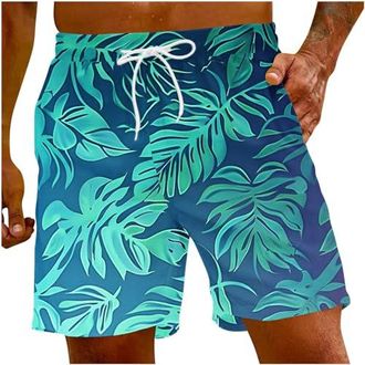 Generic Short de bain pour homme - Short de plage d&eacute;t&eacute; pour homme - Short d&eacute;contract&eacute; pour les vacances - Short de natation graphique - Short de basket-ball p
