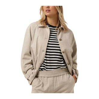 Modstr&ouml;m Kurze Trend-Winterjacke - - Jackets - Damen - Beige - L