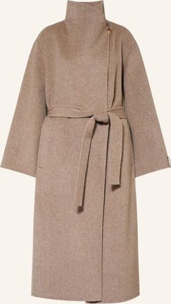 Comma Comma Wollmantel beige