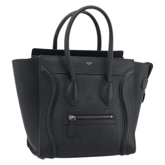 Celine Pre-owned Vintage Hand Bag - Femme - Pre-owned - Noir - Taille: ONE Size