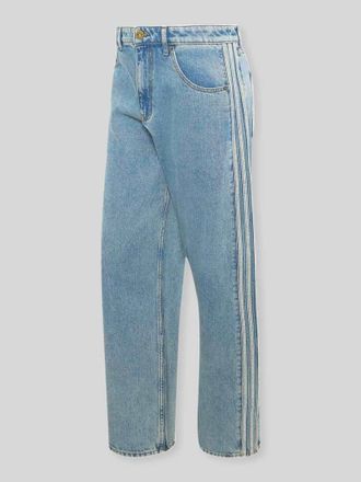adidas Originals Wide Leg Jeans aus reiner Baumwolle