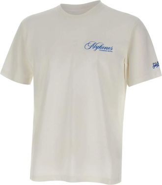 MC2 Saint Barth Homme, Tops, Blanc, Taille: S Portland T-shirt