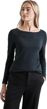 Street One A322291 T-Shirt avec col Bateau, Cool Vintage Green, 40 Femmes