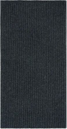 Eric Bompard écharpe en maille côtelée - Gris