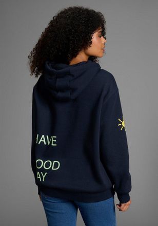 Laura Scott Hoodie Kapuze, Rundum-Prints und K&auml;ngurutasche f&uuml;r l&auml;ssige Looks