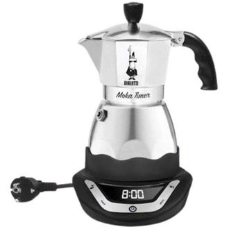 Bialetti Cafeti&egrave;re italienne &eacute;lectrique 6 tasses inox 0006093