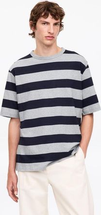 Arket Lockeres T-Shirt -Blau